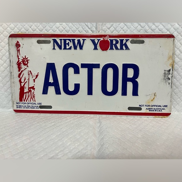 Source Unknown | Other | Vintage License Plate 993 Decorative New York ...